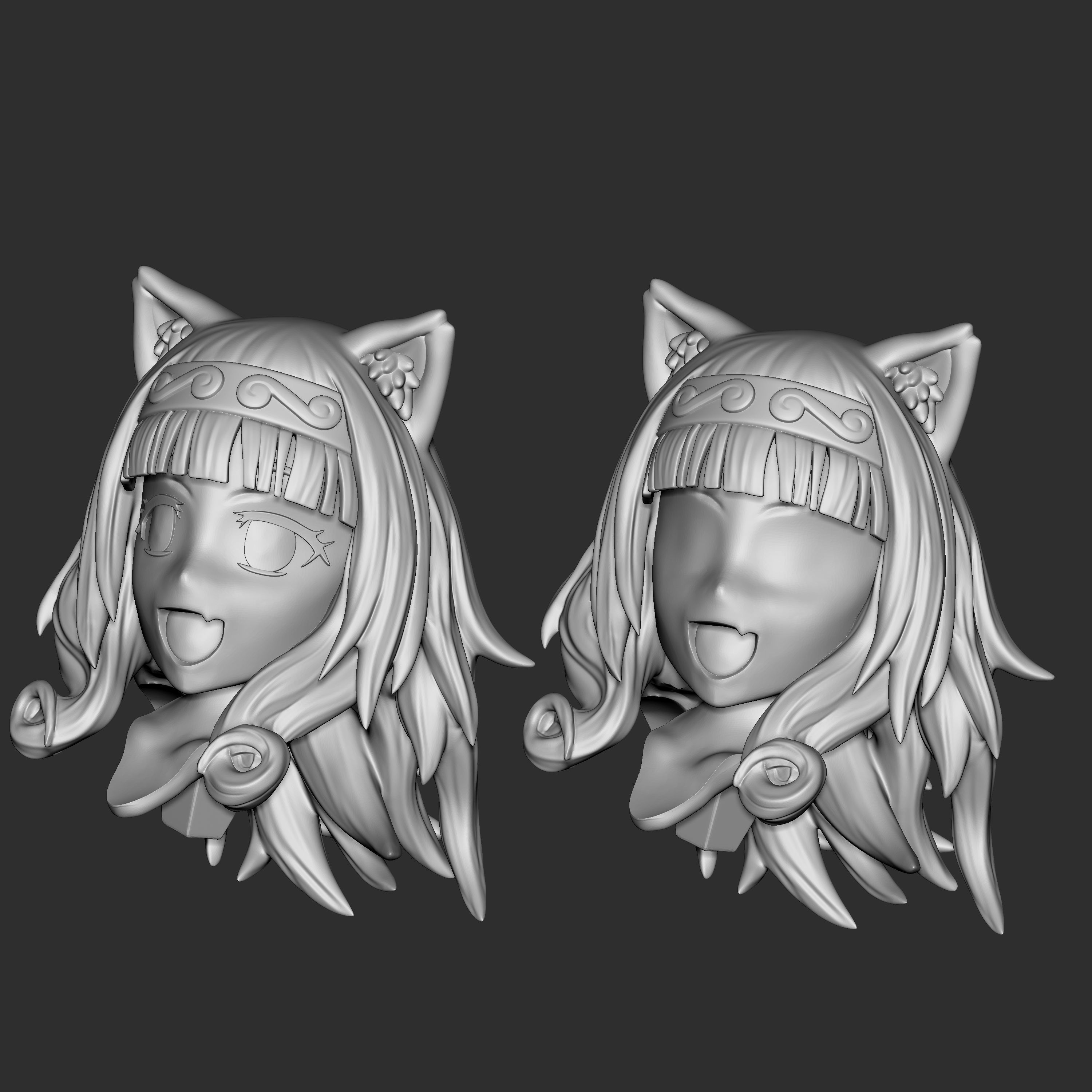 HITAMU KYAN from the anime Futoku no Guild 3D model 3D printable | CGTrader