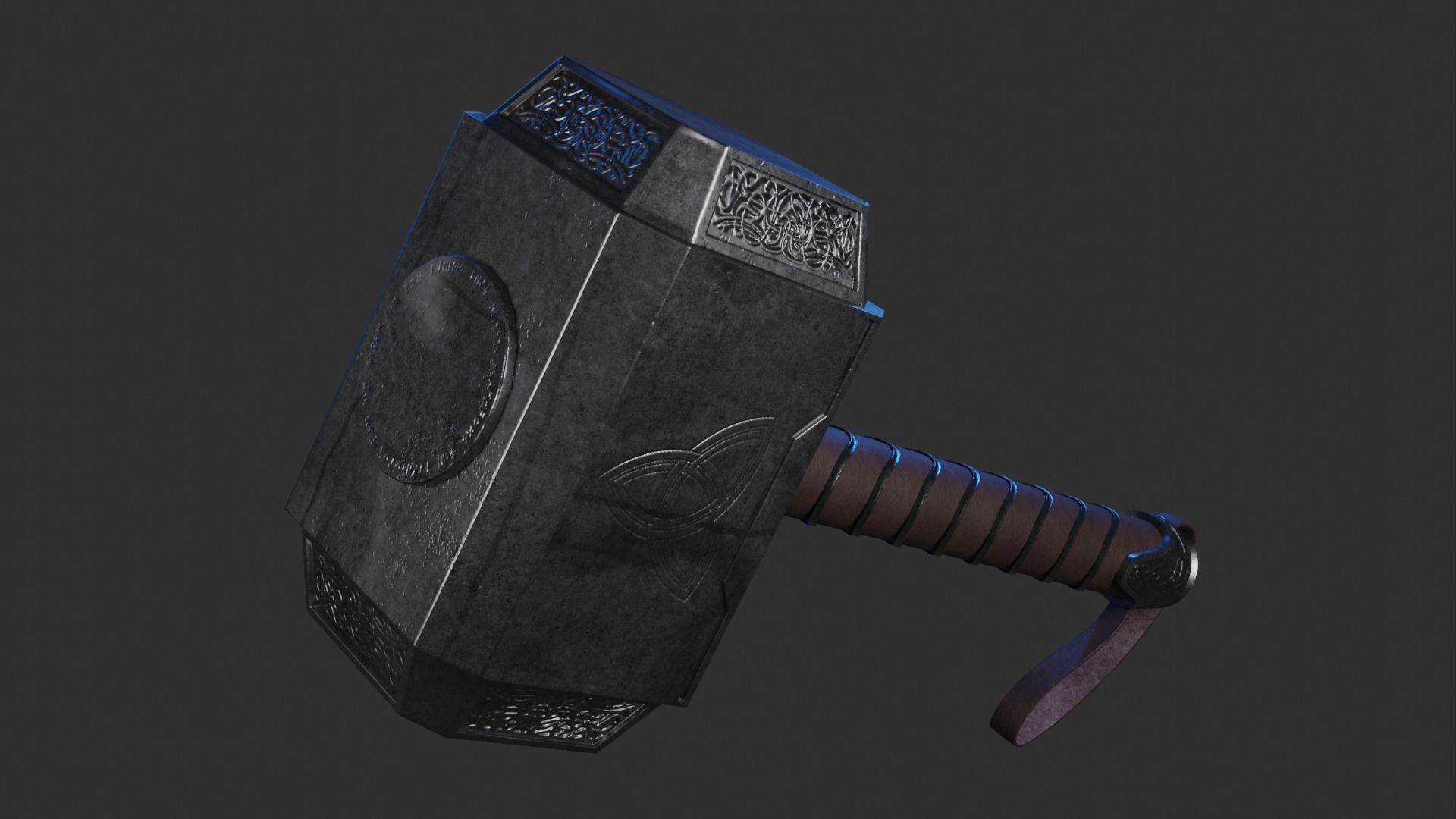 3D model Mjolnir - Thor Hammer - Ready to print 3d model 3D print model ...