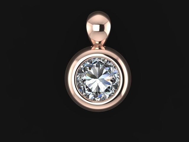 cute pendant 3D model 3D printable | CGTrader
