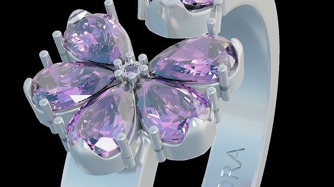 Ring like Pandora 3D model | CGTrader