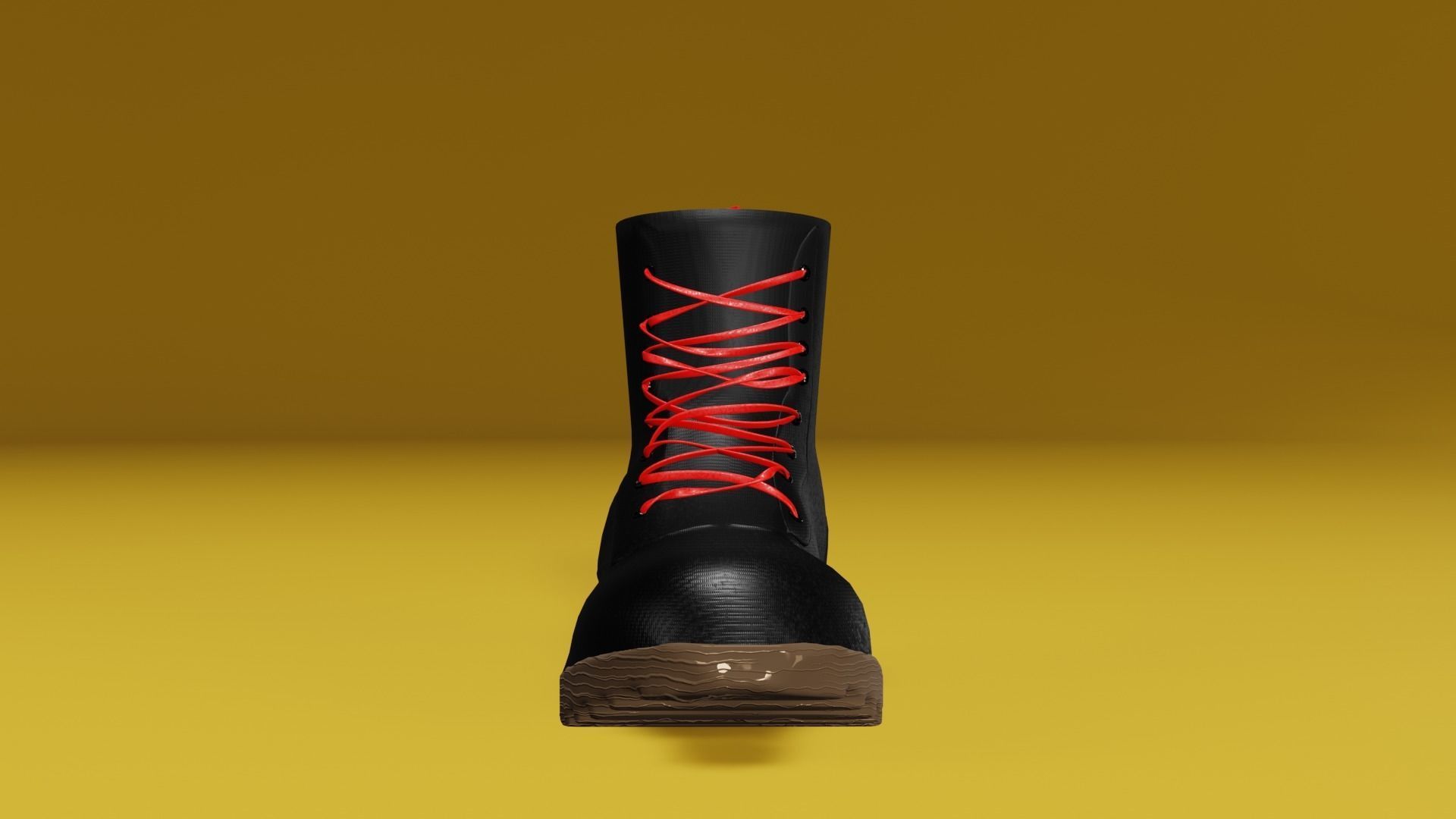 Stylized Leather Boot 3D model | CGTrader