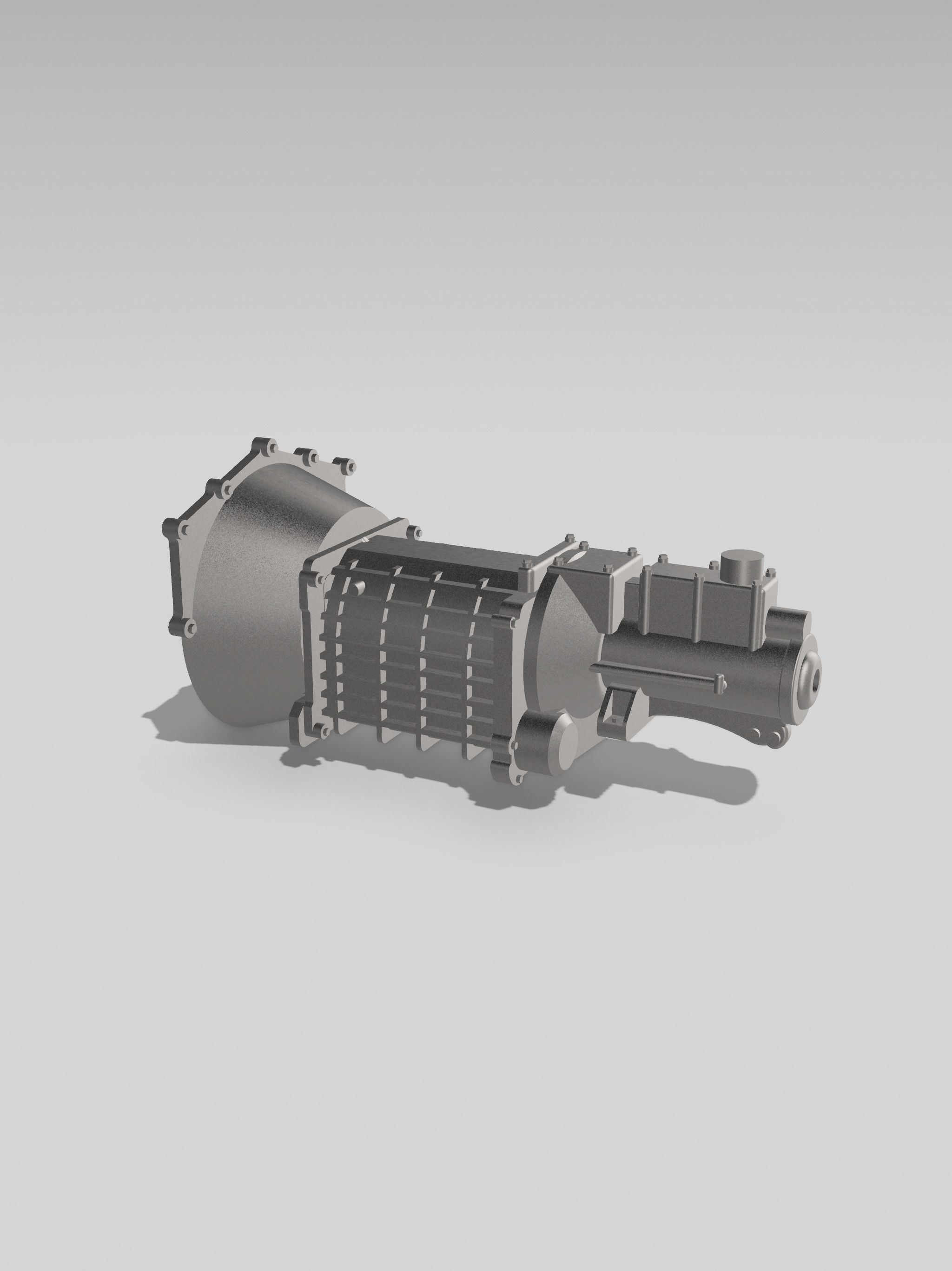 Tremec TKO600 Manual Gearbox 3D model 3D printable | CGTrader