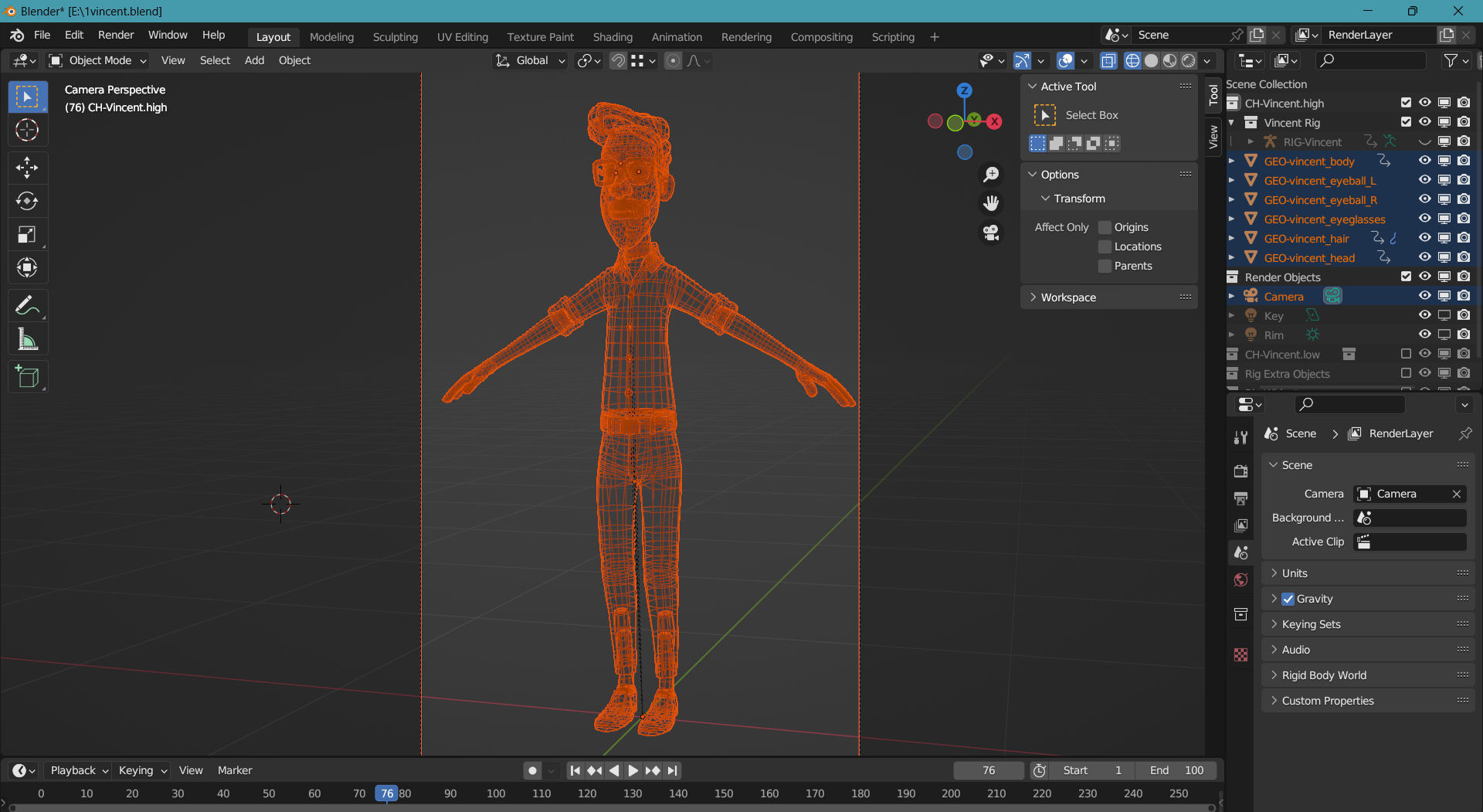3D model vincent 3D Model VR / AR / low-poly | CGTrader