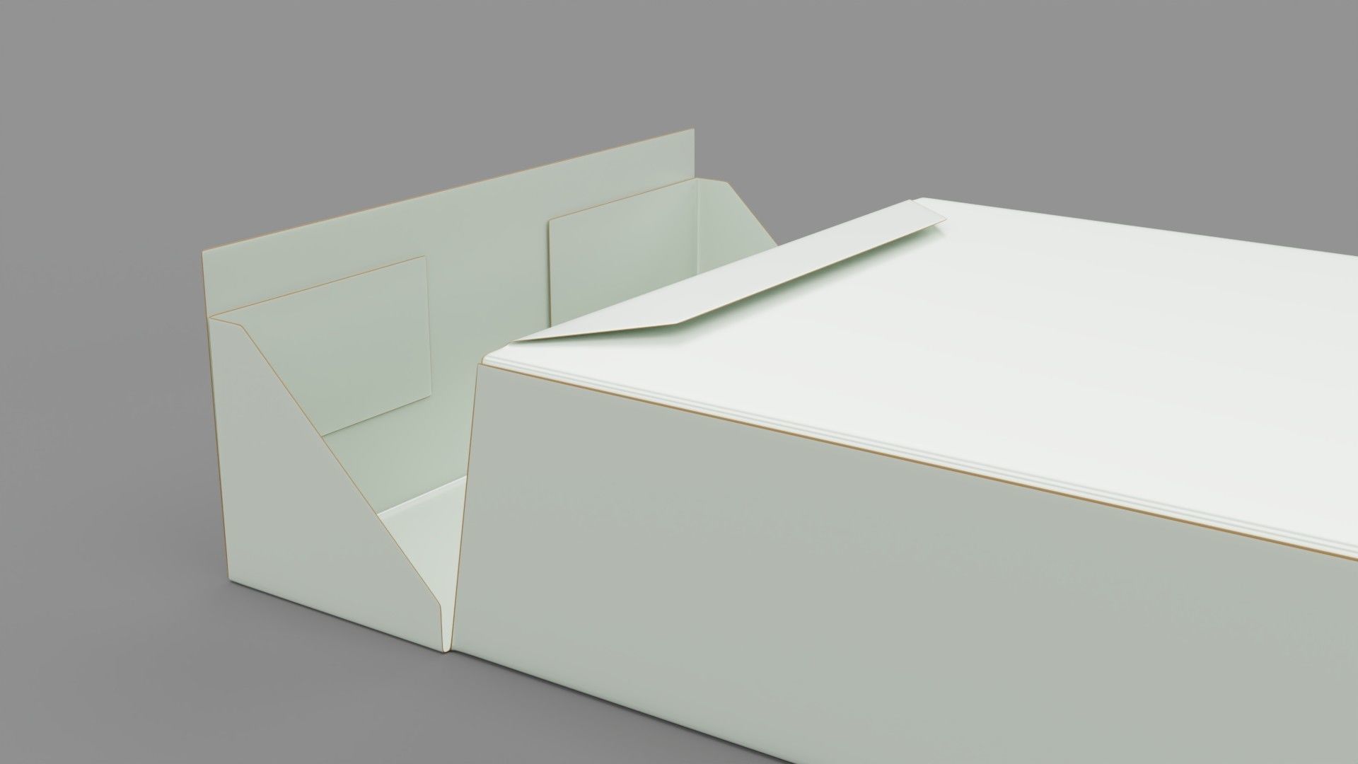 3D model Empty packages chewing-gum box VR / AR / low-poly | CGTrader