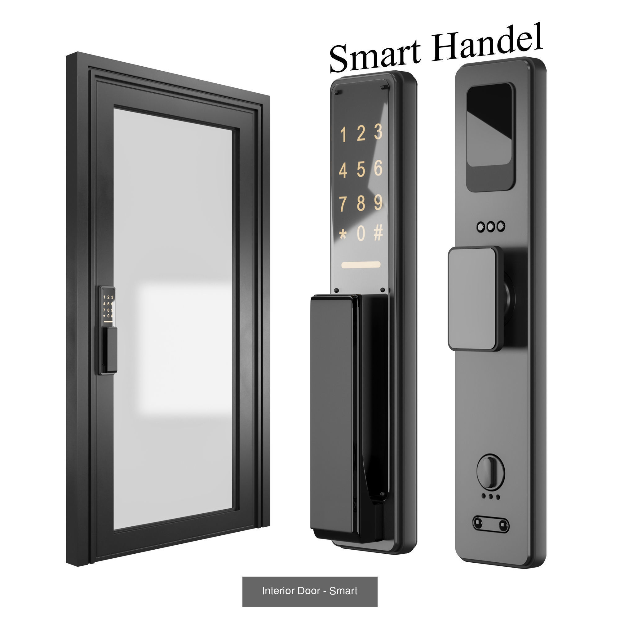 5 Collection Of Door Handel | CGTrader
