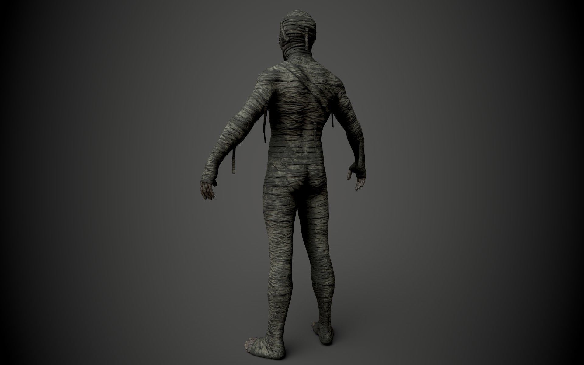 3D model Creep 2 mummy VR / AR / low-poly | CGTrader