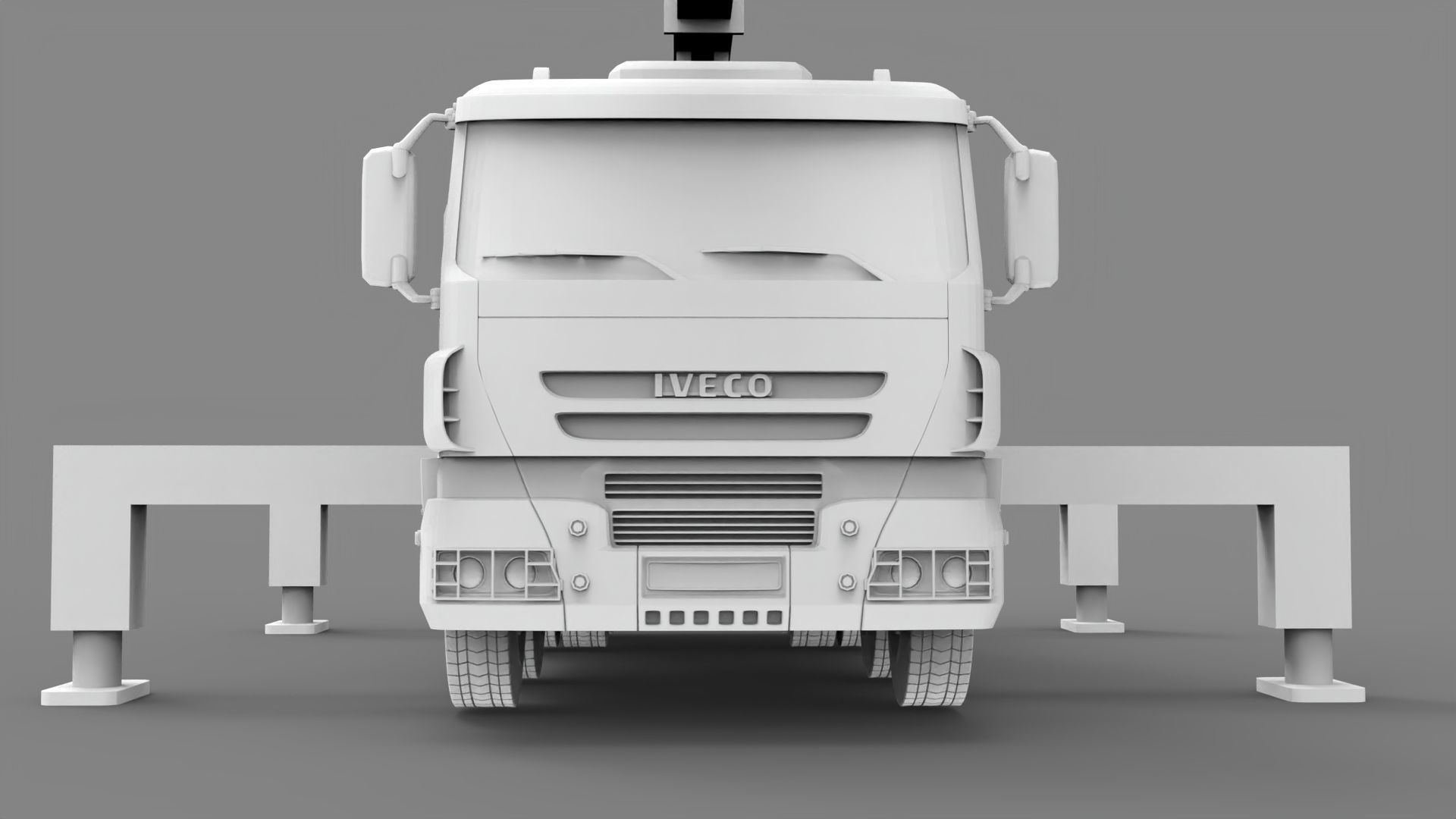 STL printable truck 3D print model 3D model 3D printable | CGTrader