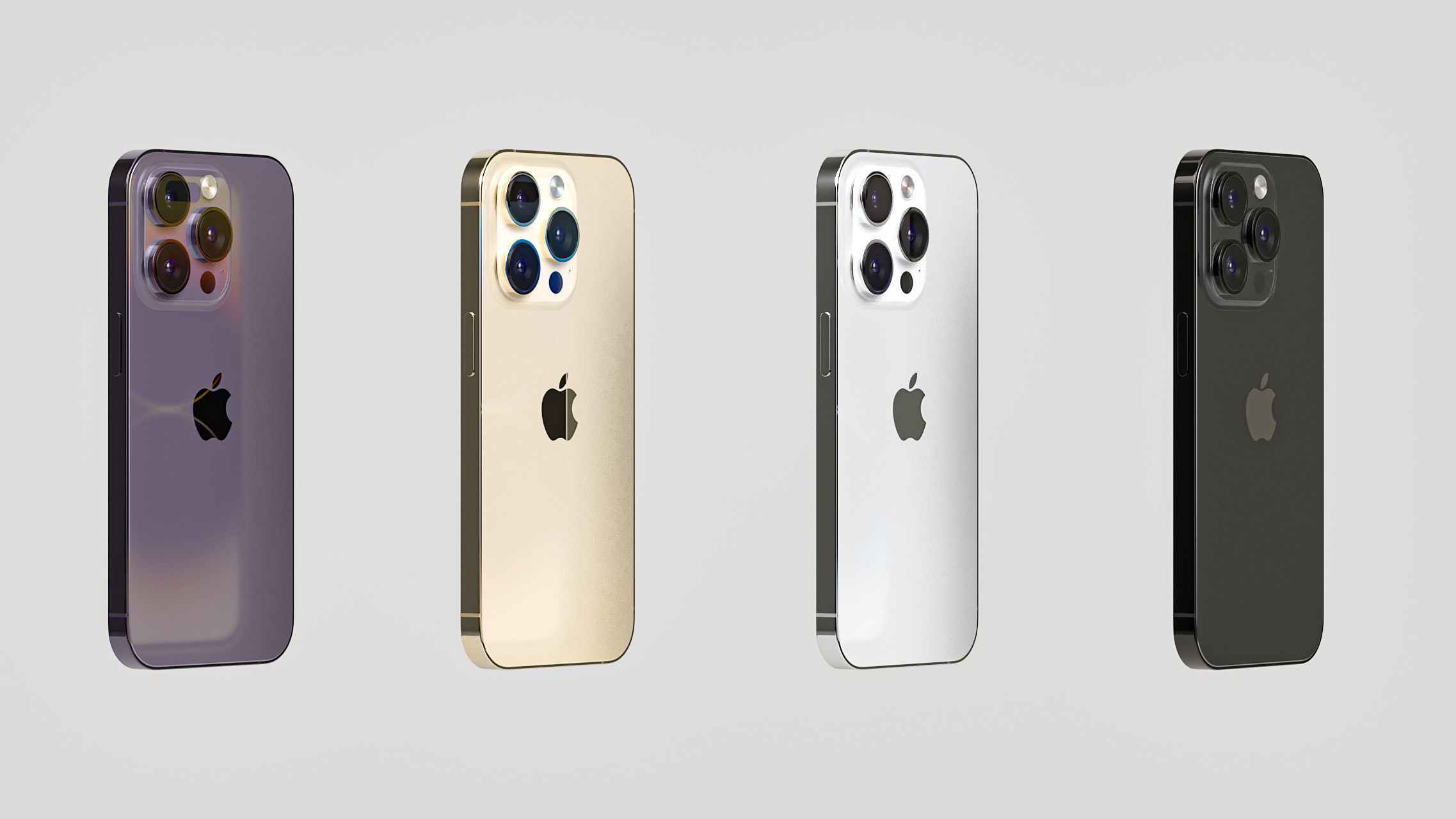 Apple iPhone 14 Pro cell phone 3D model | CGTrader