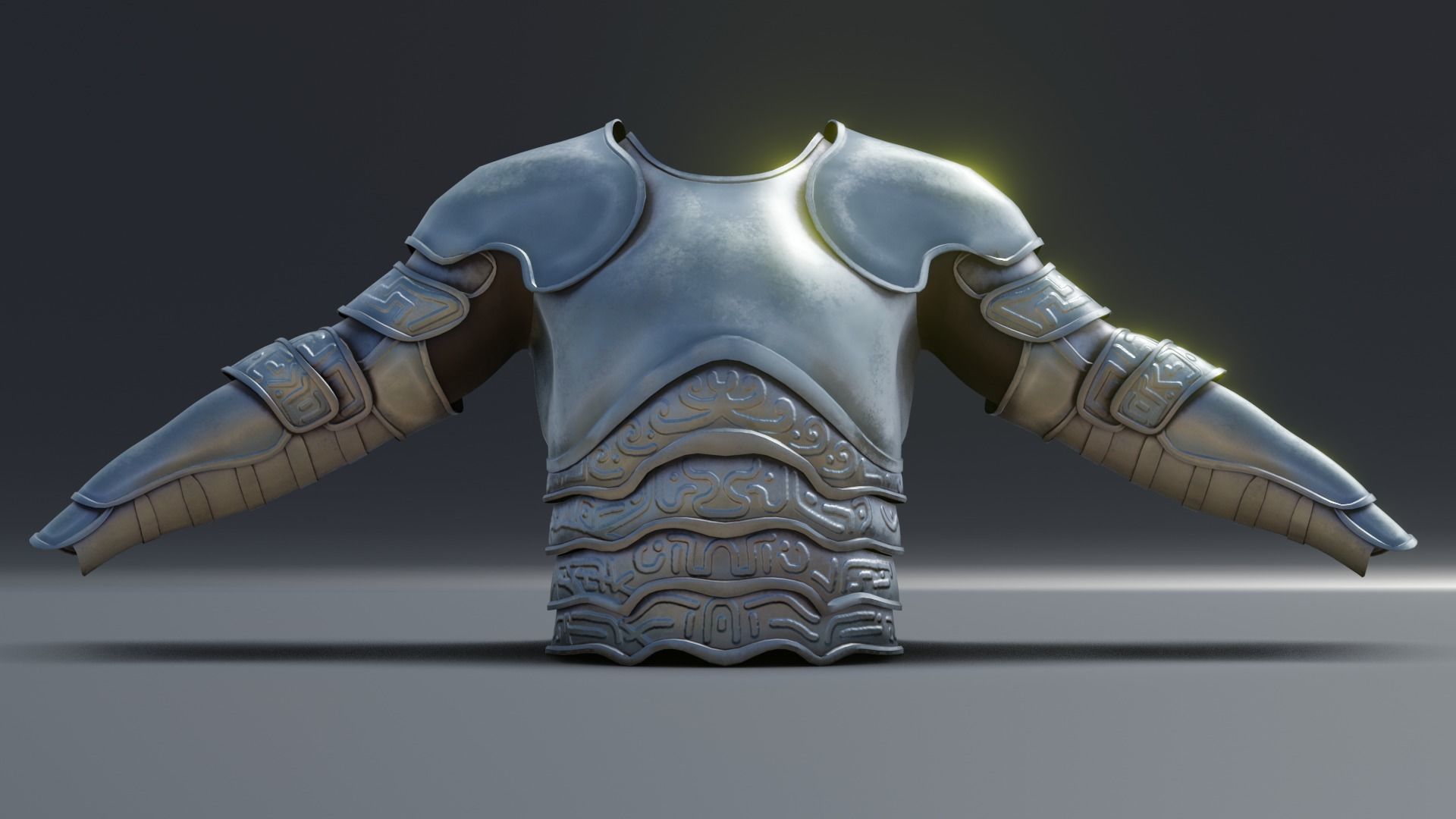 3D model low poly battle armor VR / AR / low-poly | CGTrader