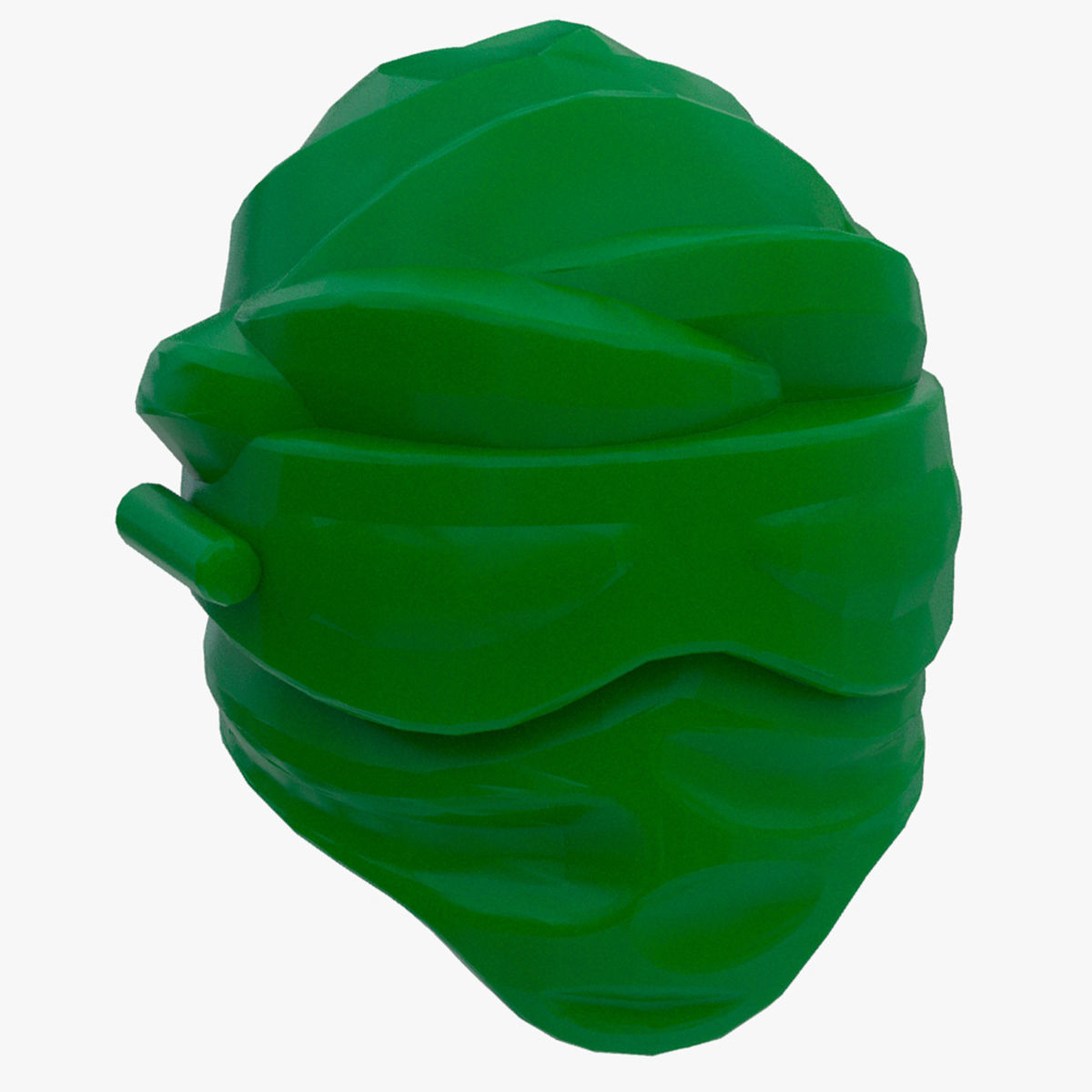 3D model Realsize Lego Ninjago Head VR / AR / low-poly | CGTrader