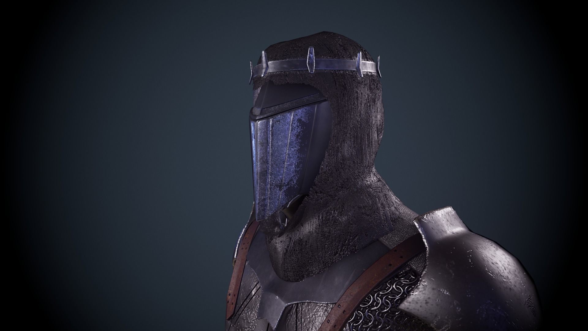 3D model Medieval death knight VR / AR / low-poly | CGTrader