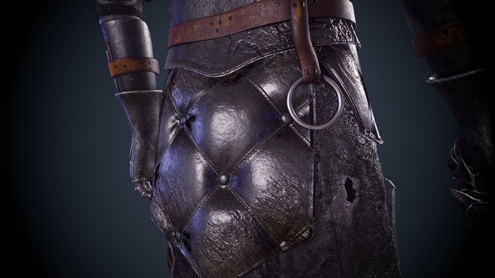 3D model Medieval death knight VR / AR / low-poly | CGTrader