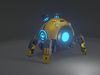 Sci Fi Ball robot model compact robot robot 3d model 3D model | CGTrader