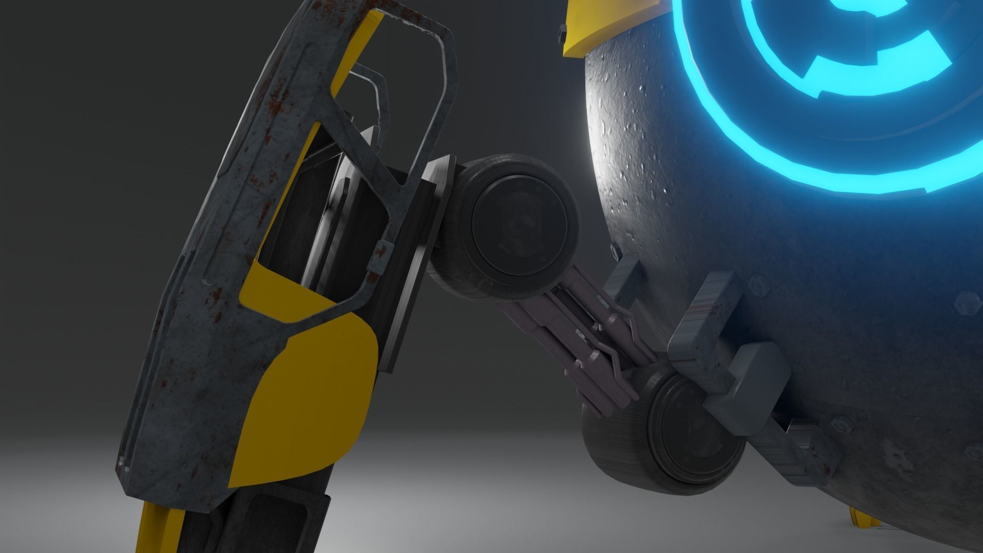 Sci Fi Ball robot model compact robot robot 3d model 3D model | CGTrader