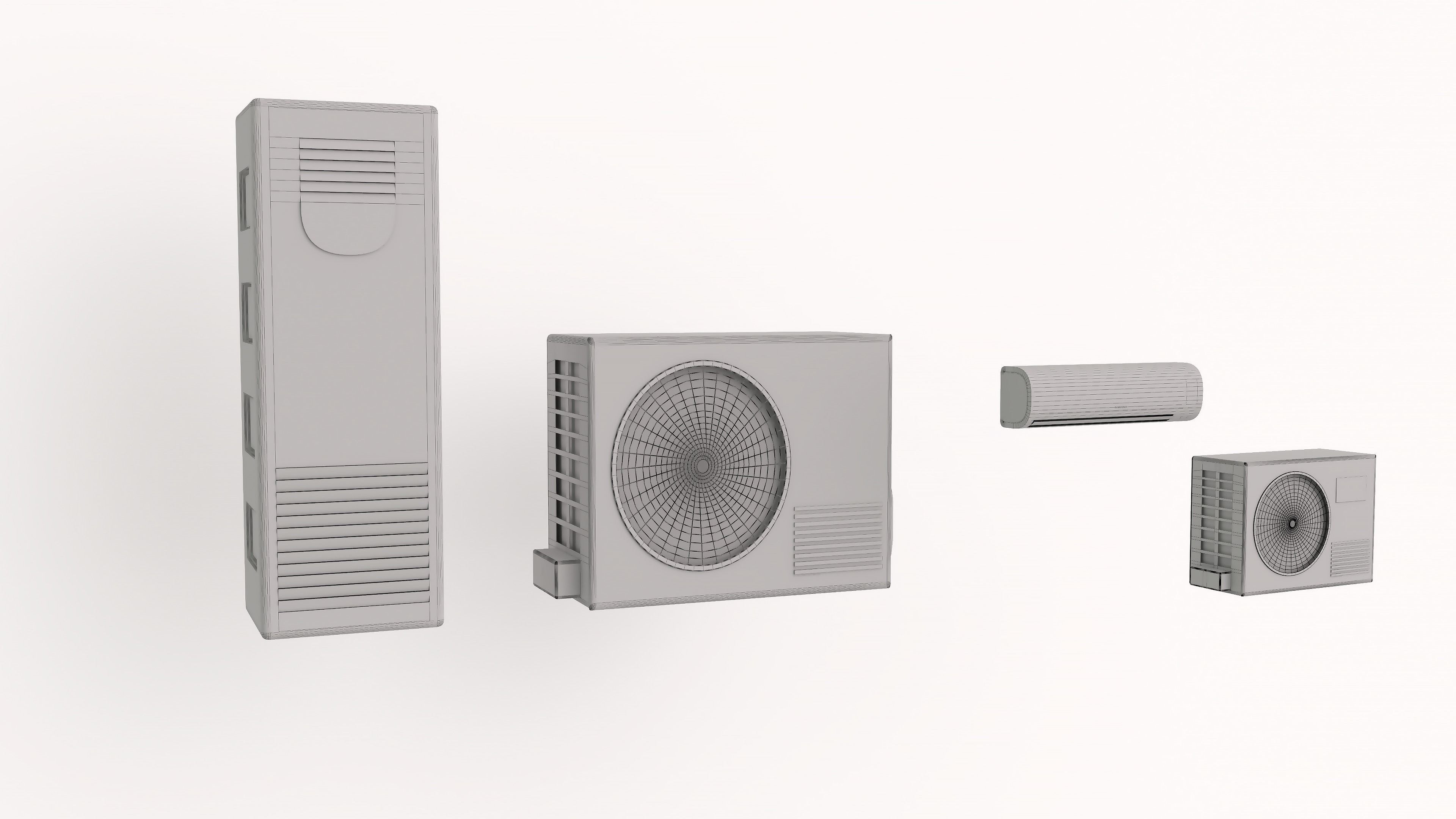 Air conditioner 3D model | CGTrader