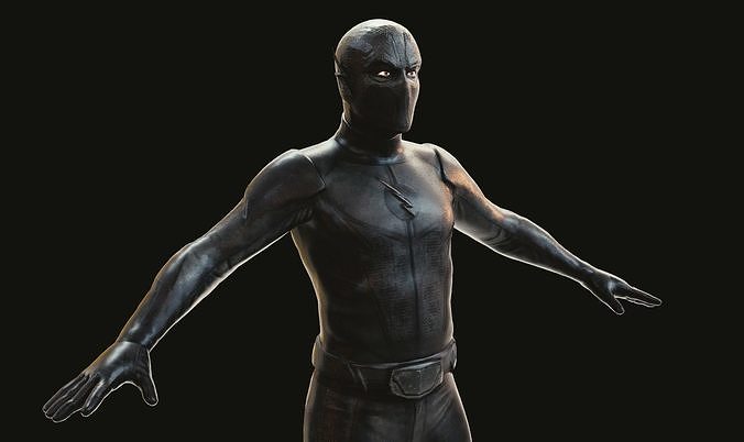 Zoom character 3D model rigged | CGTrader