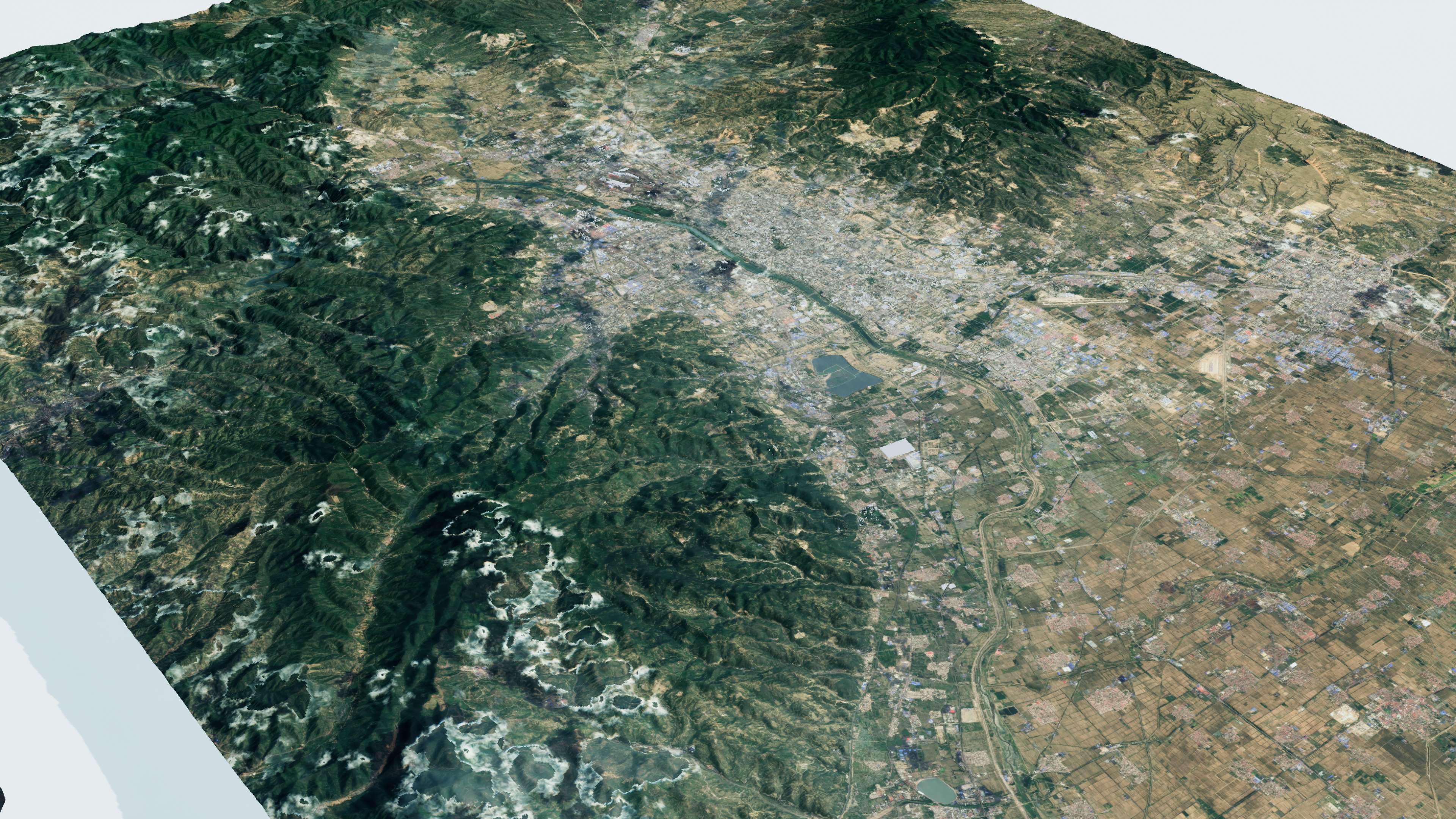 Taiyuan China City Landscape 3D Model 3D model | CGTrader