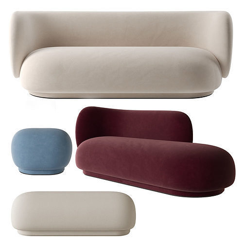 Ferm Living - Rico 3D model | CGTrader