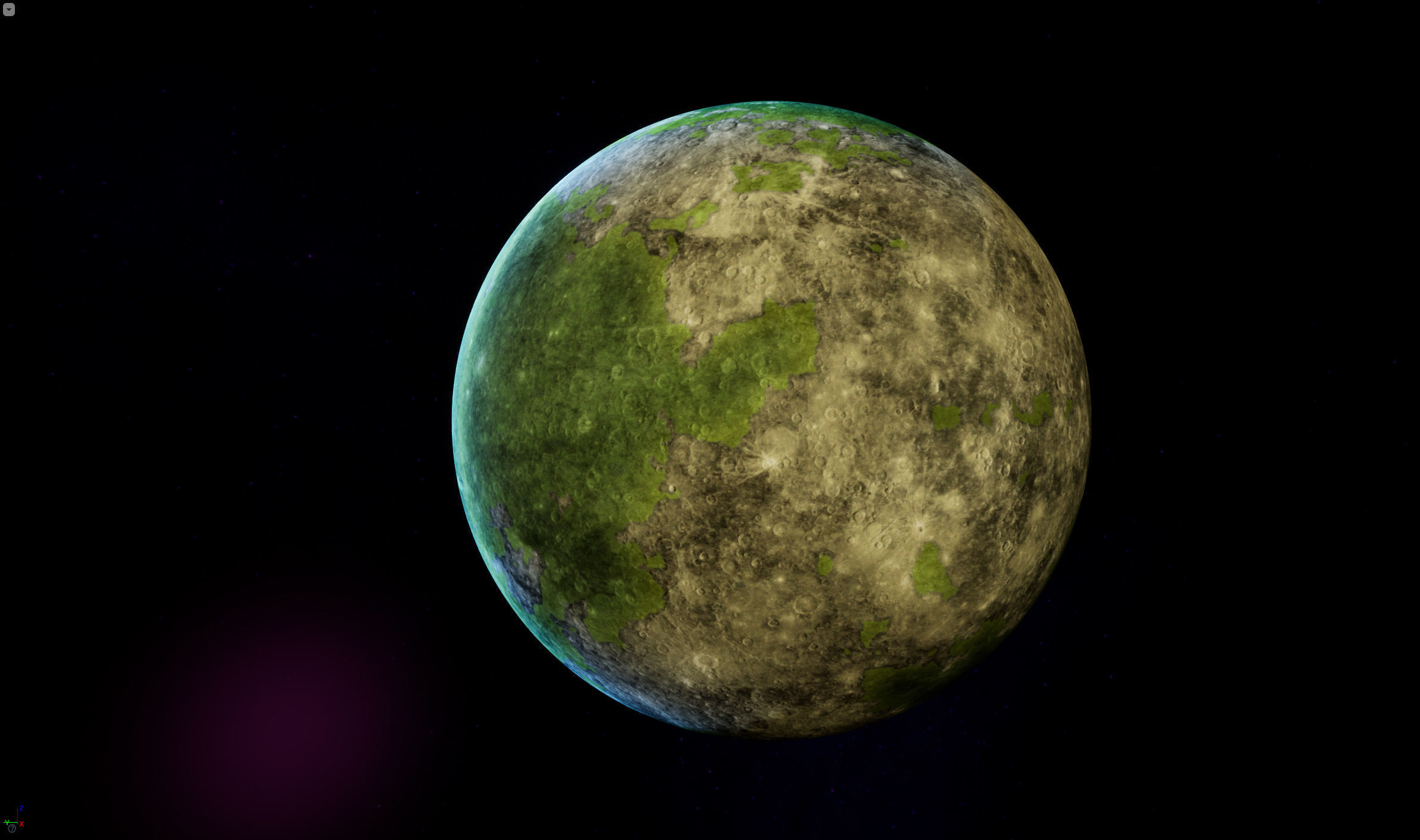 3D model Sci-Fi Planets Pack vol 2 VR / AR / low-poly | CGTrader