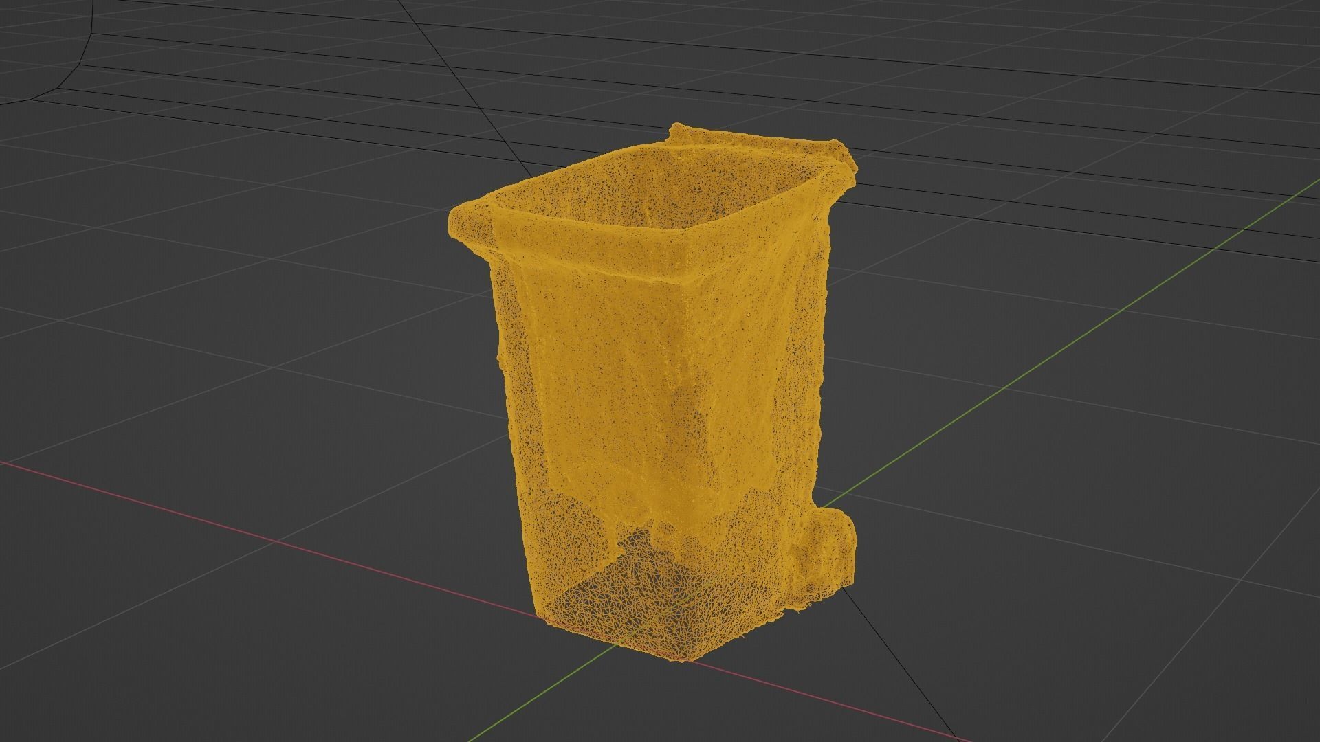 Garbage bin 3D Scan 3D model | CGTrader