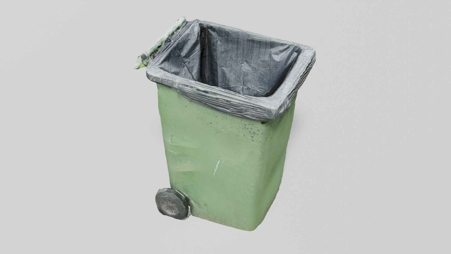 Garbage bin 3D Scan 3D model | CGTrader