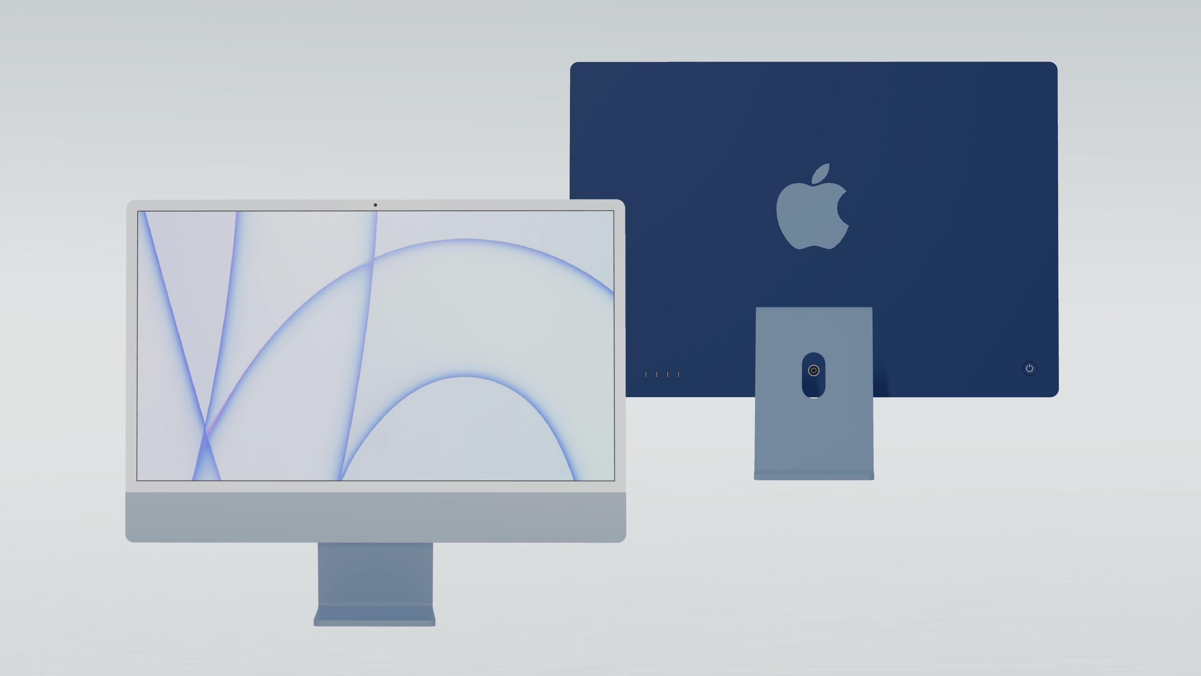 iMac 2021 free VR / AR / low-poly 3D model | CGTrader