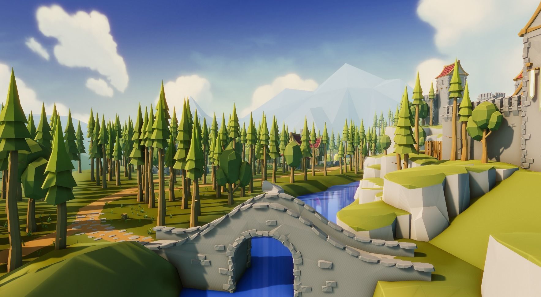 3D model Medieval Modular Pack for Unity VR / AR / low-poly | CGTrader