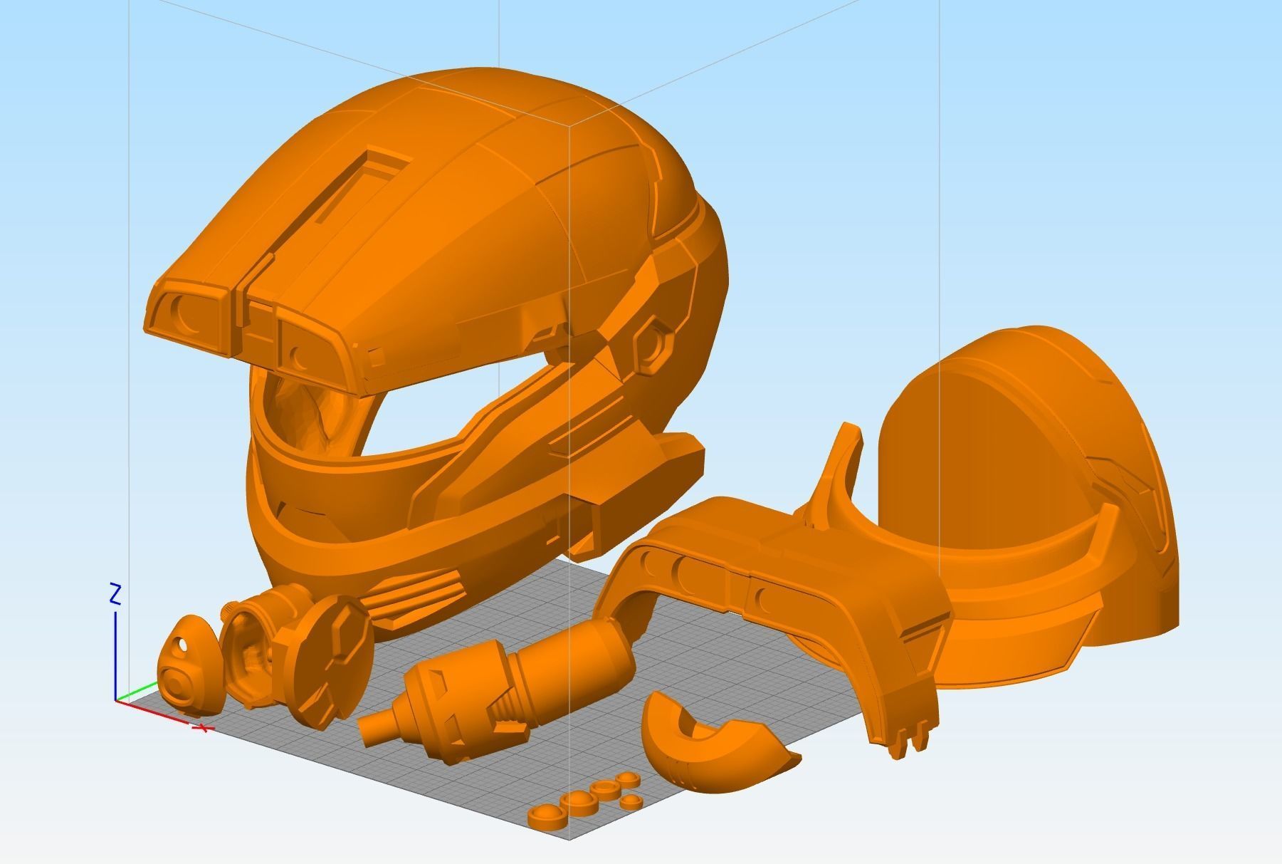 Scout helmet 3D print file 3D model 3D printable | CGTrader