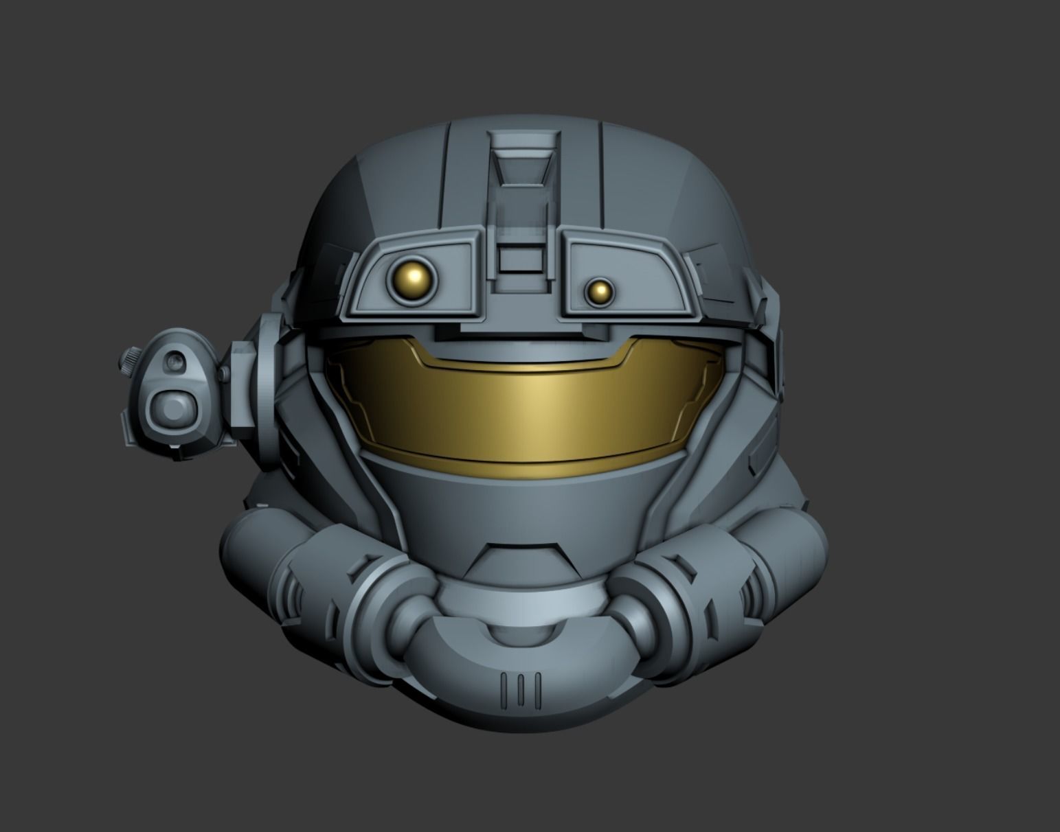 Scout helmet 3D print file 3D model 3D printable | CGTrader