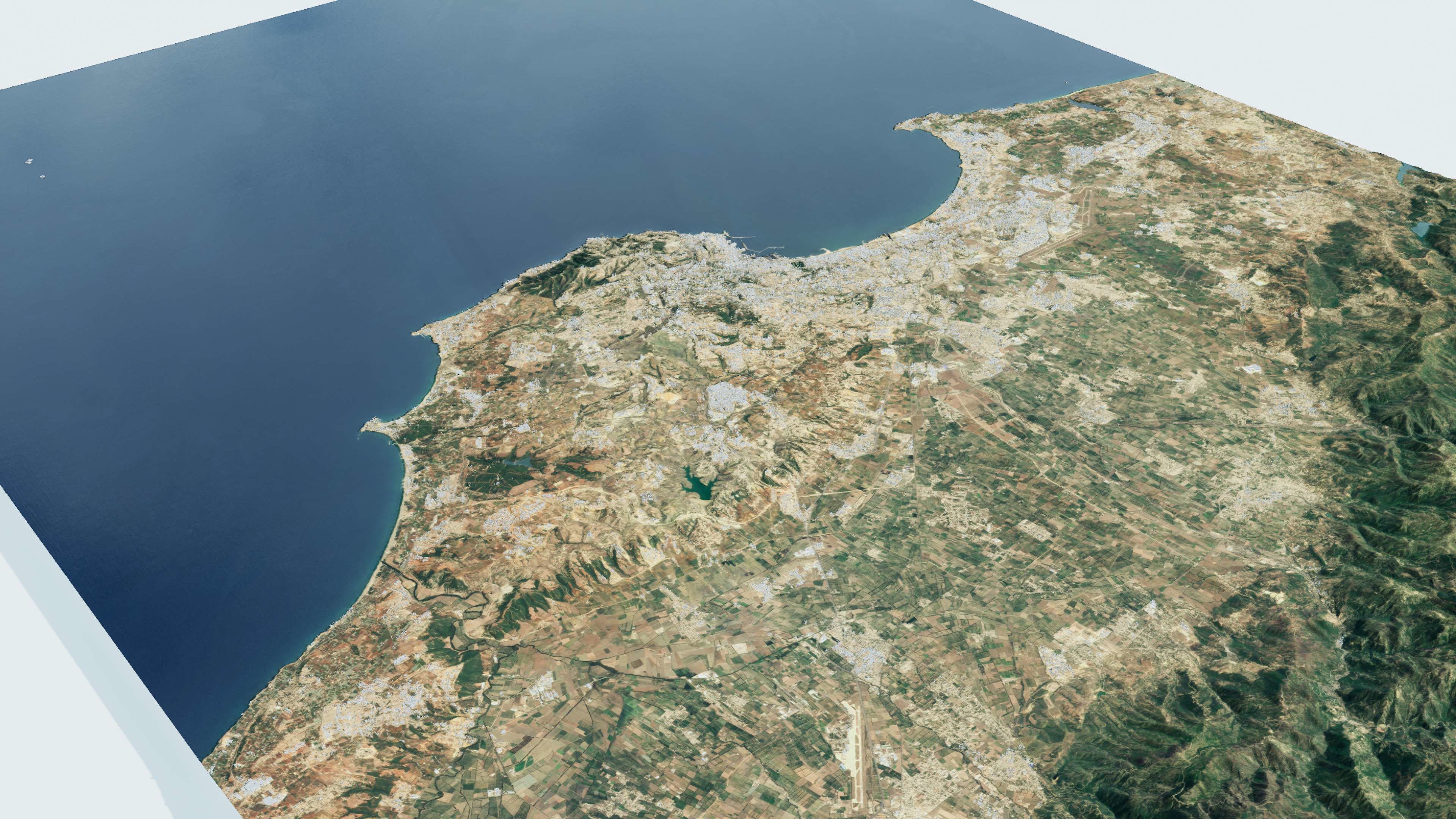 Algiers Algeria City Landscape 3D Model 3D model | CGTrader