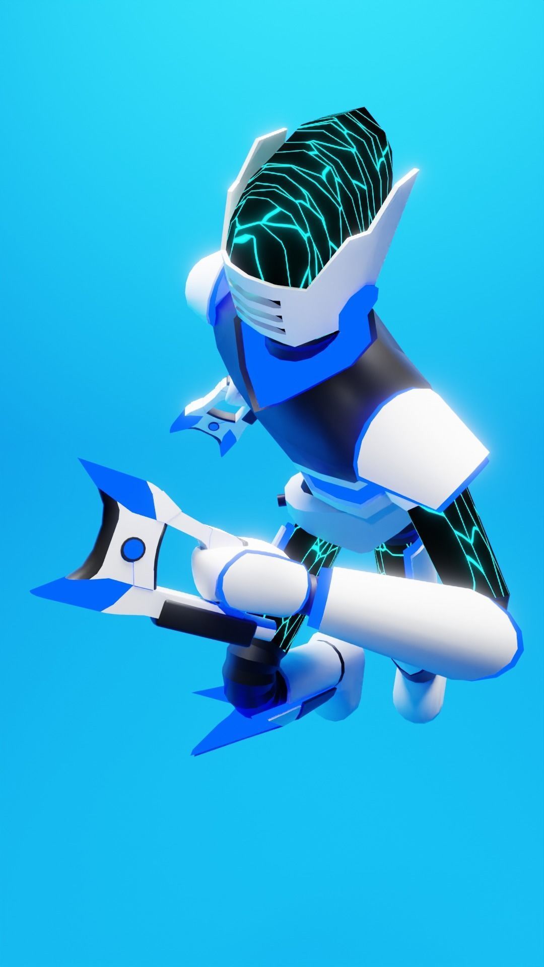 Low Poly Robot free VR / AR / low-poly 3D model | CGTrader