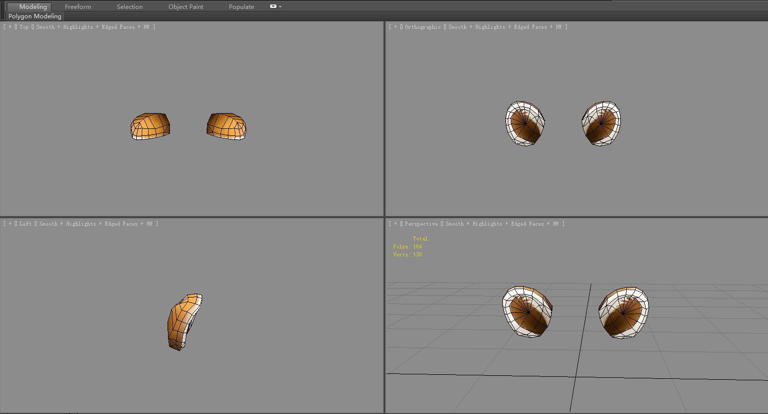 3D model Cartoon raccoon ears - head decoration VR / AR / low-poly ...