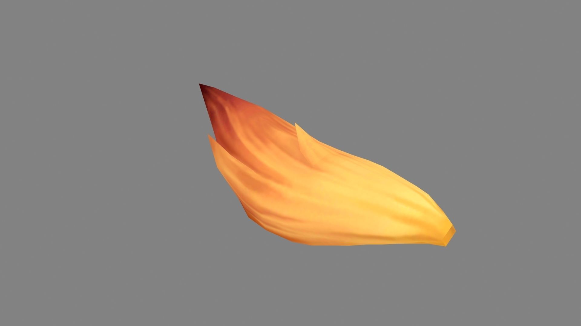 3D model Cartoon fox tail VR / AR / low-poly | CGTrader