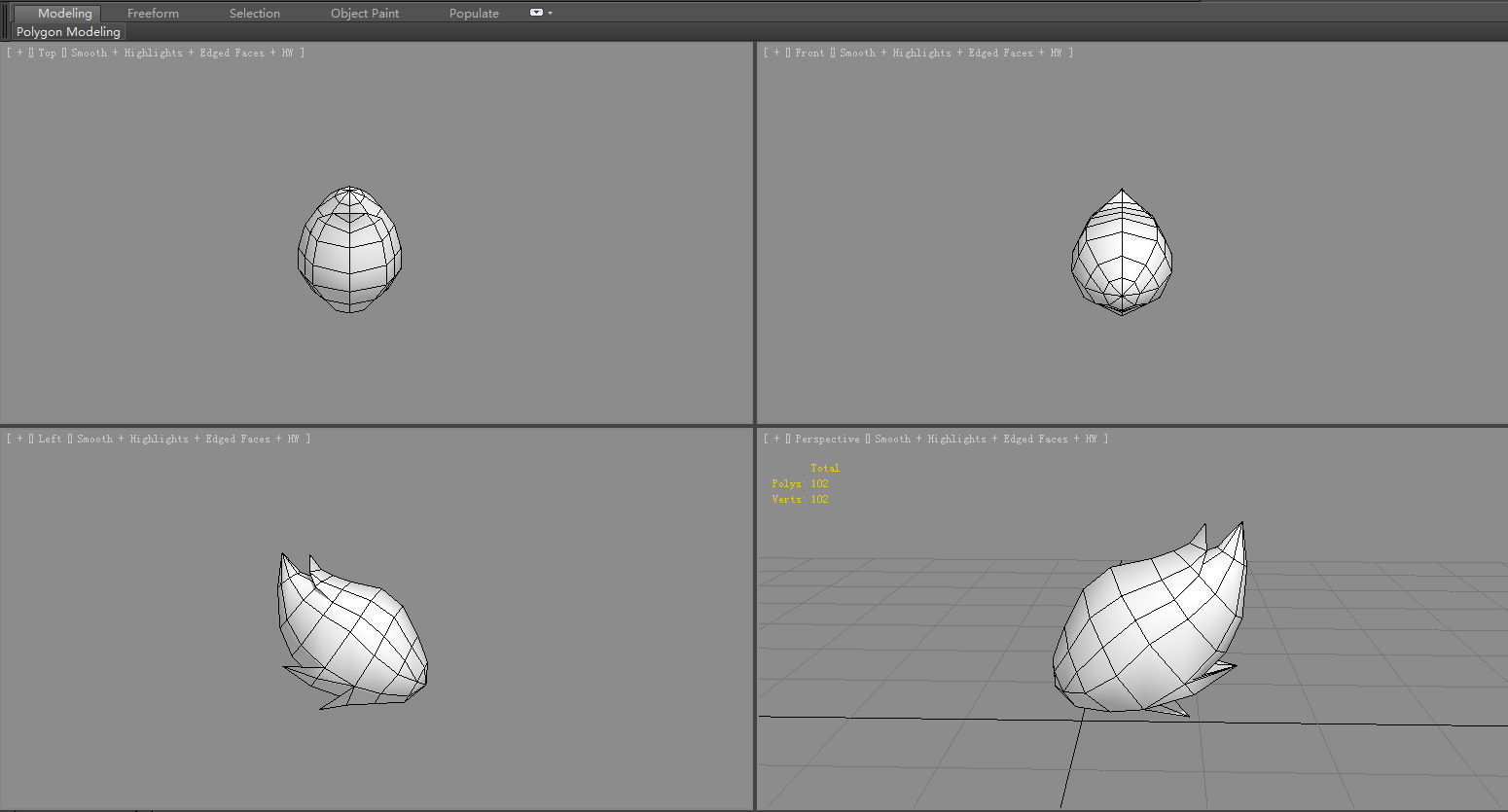 3D model Cartoon rabbit tail VR / AR / low-poly | CGTrader