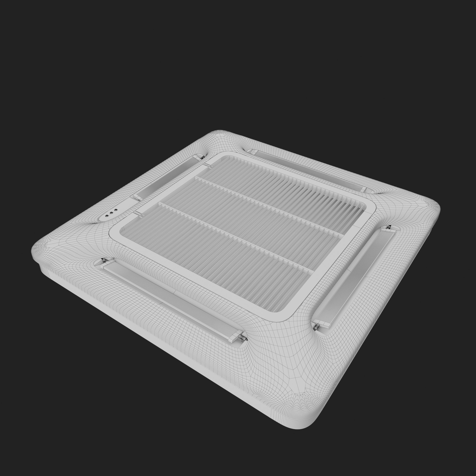 Celling Air Conditioner 3 3D model | CGTrader