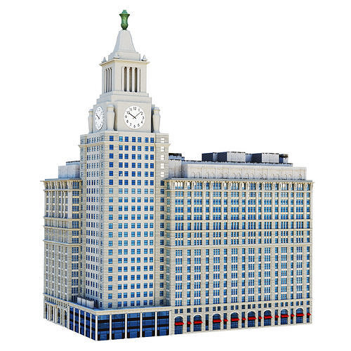 Building 4 Irving Pl New York NY 10003 3D model | CGTrader