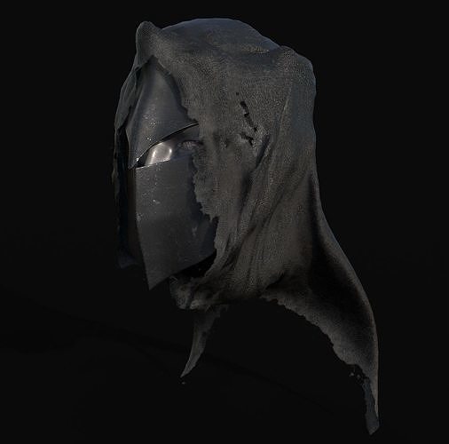 3D model Knight armor head VR / AR / low-poly | CGTrader