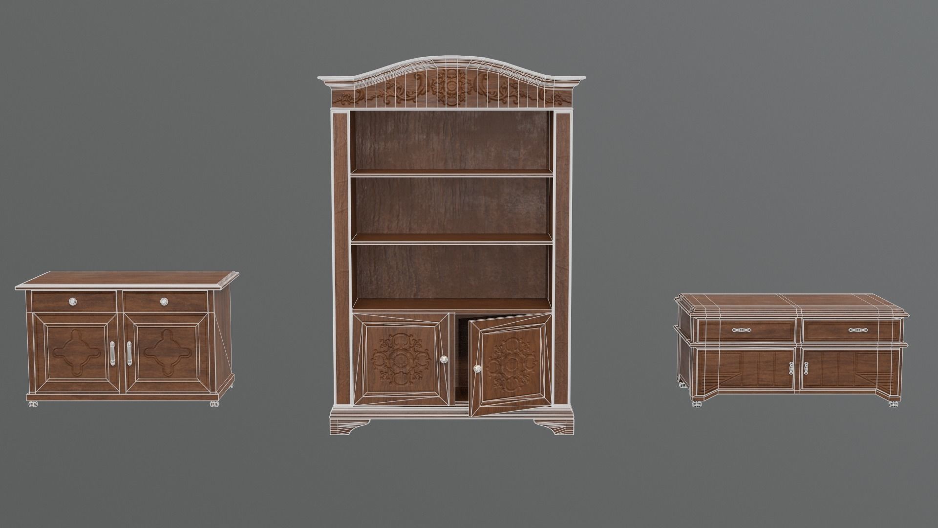 Furniture Pack 3D Model free VR / AR / low-poly 3D model | CGTrader