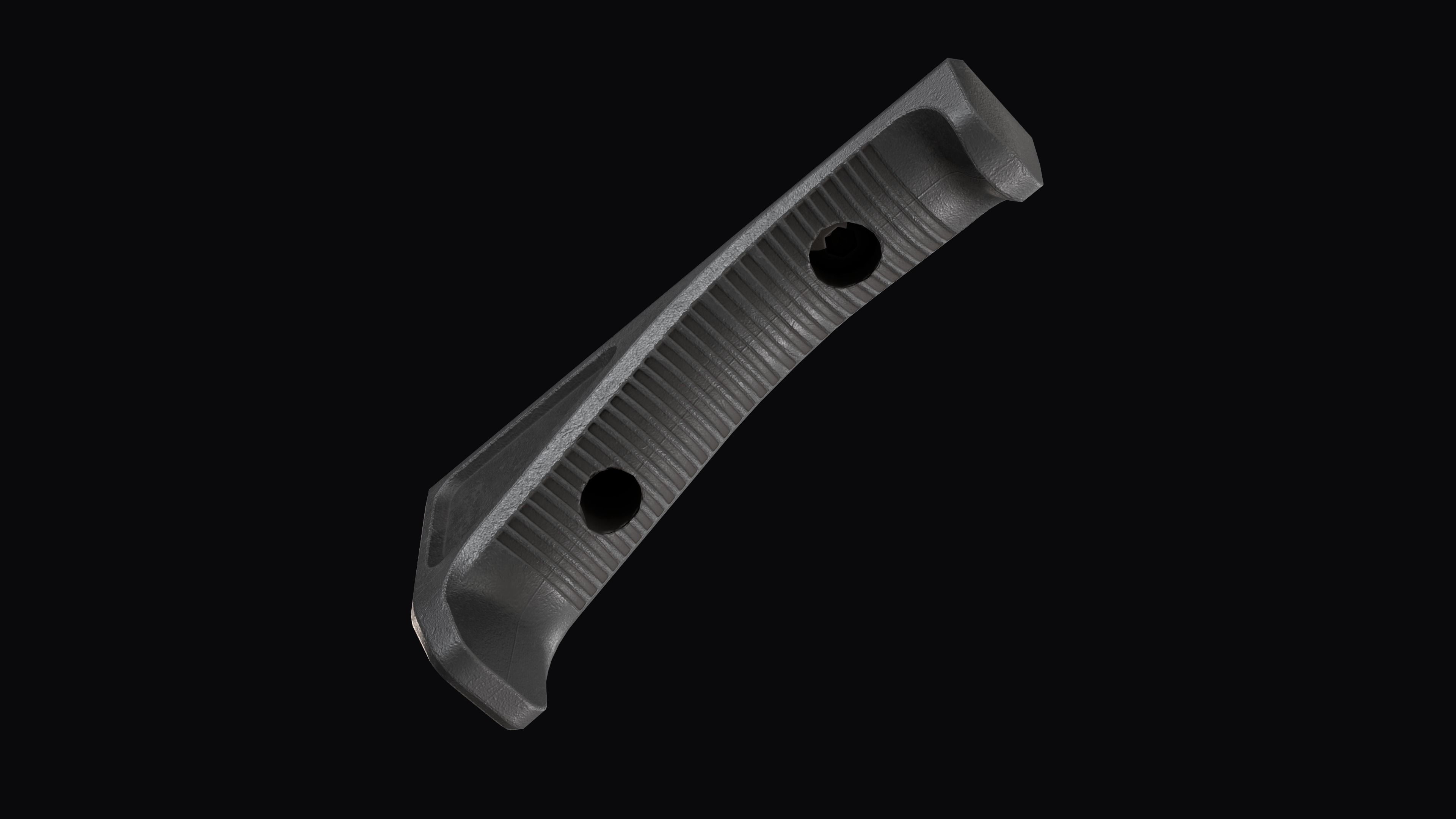 3D model Fore grip Magpul AFG Angled M-Lok System VR / AR / low-poly ...