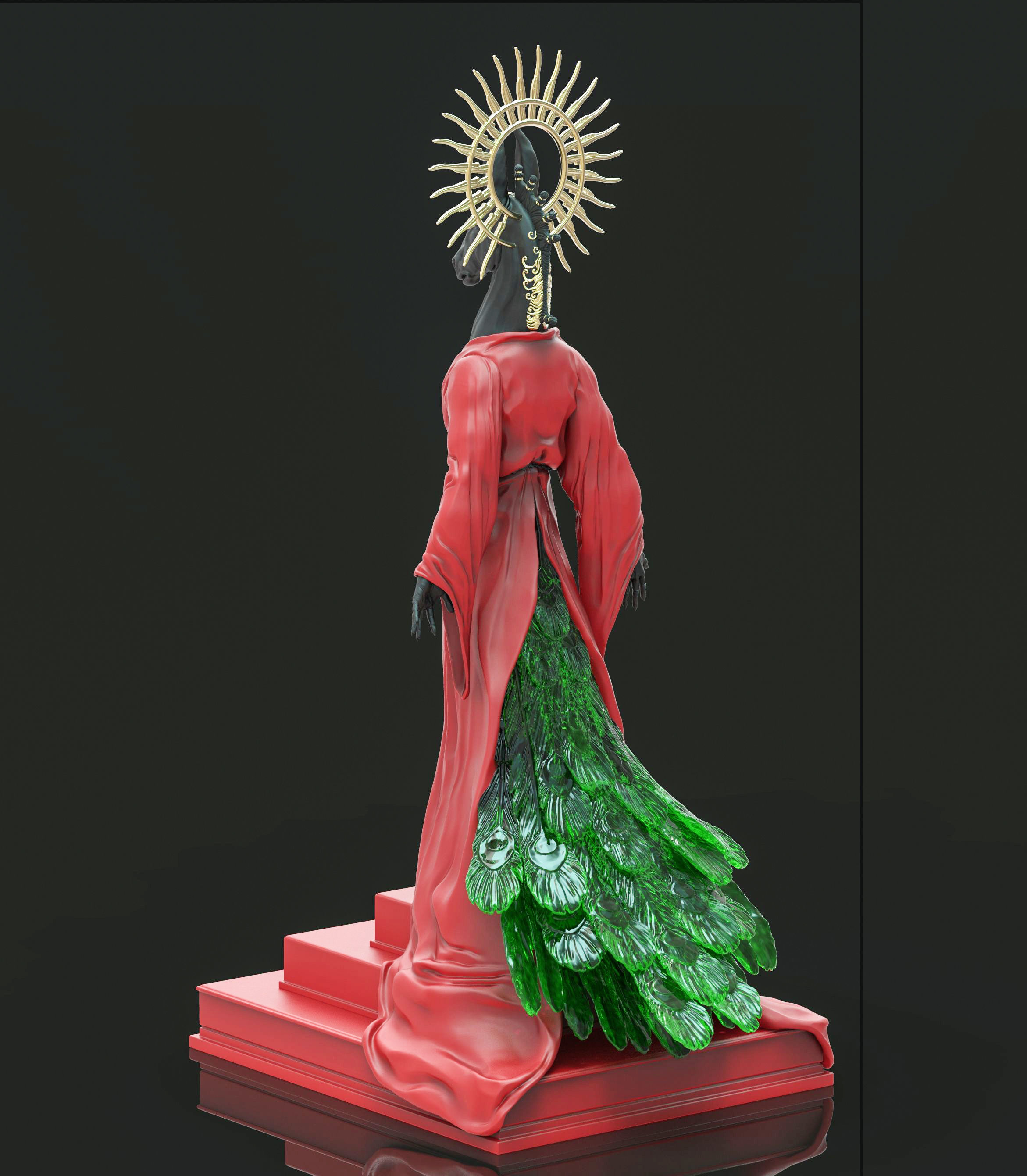 Adramelech demon 3D model 3D printable | CGTrader