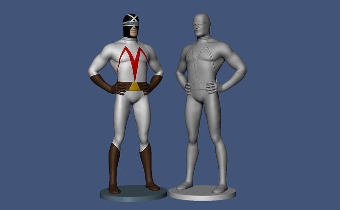 Racer X - Corredor enmascarado - Speed Racer - Meteoro 3D model 3D ...