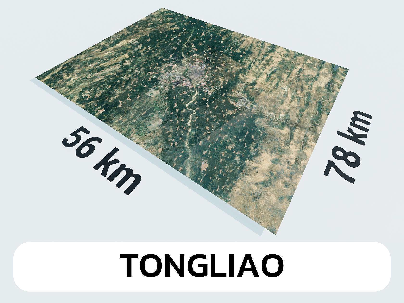 Tongliao China City Landscape 3D Model 3D model | CGTrader