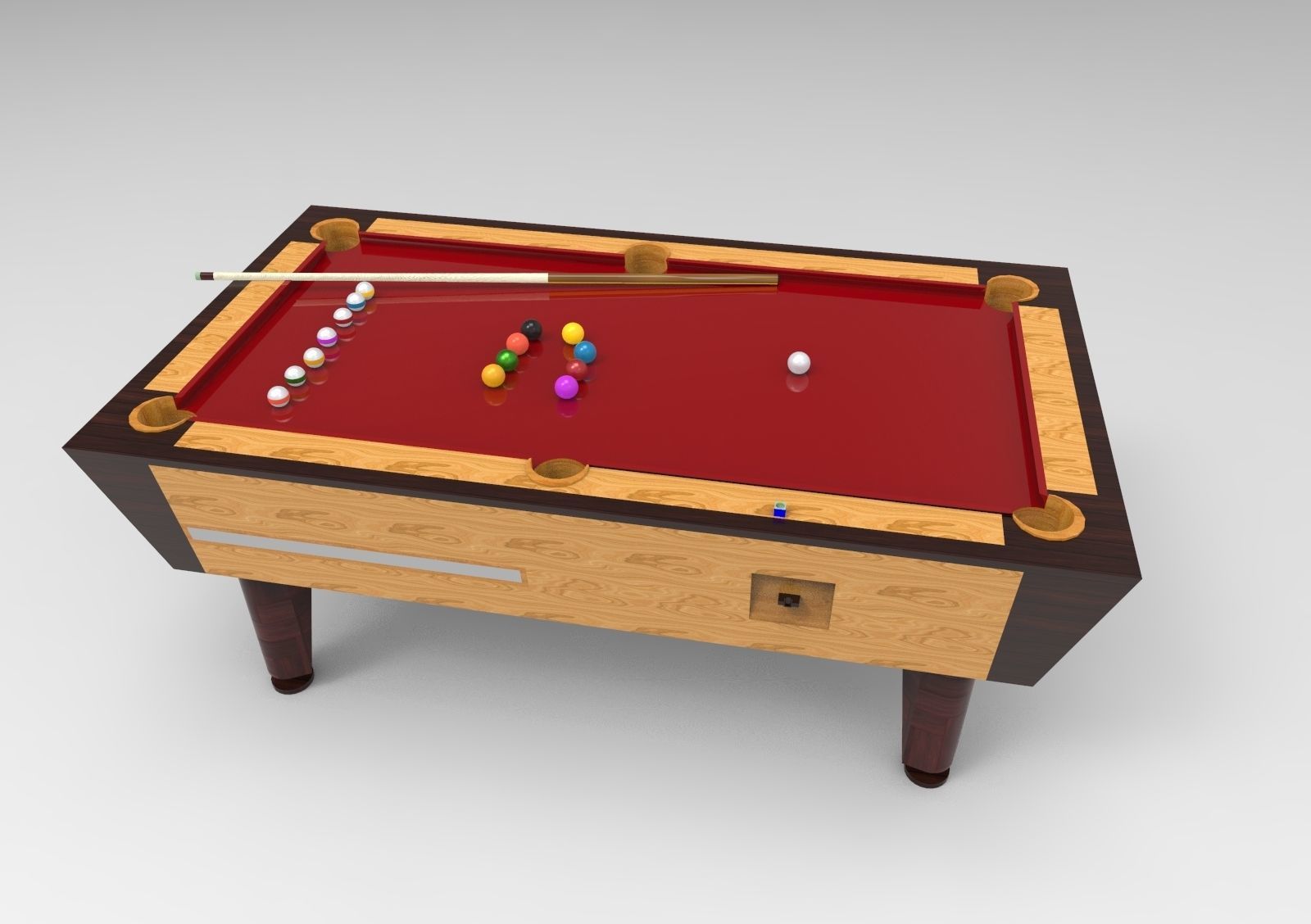 Billiard table 3D model | CGTrader