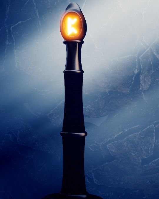 Sword The Power Of Fire 3D model animated | CGTrader