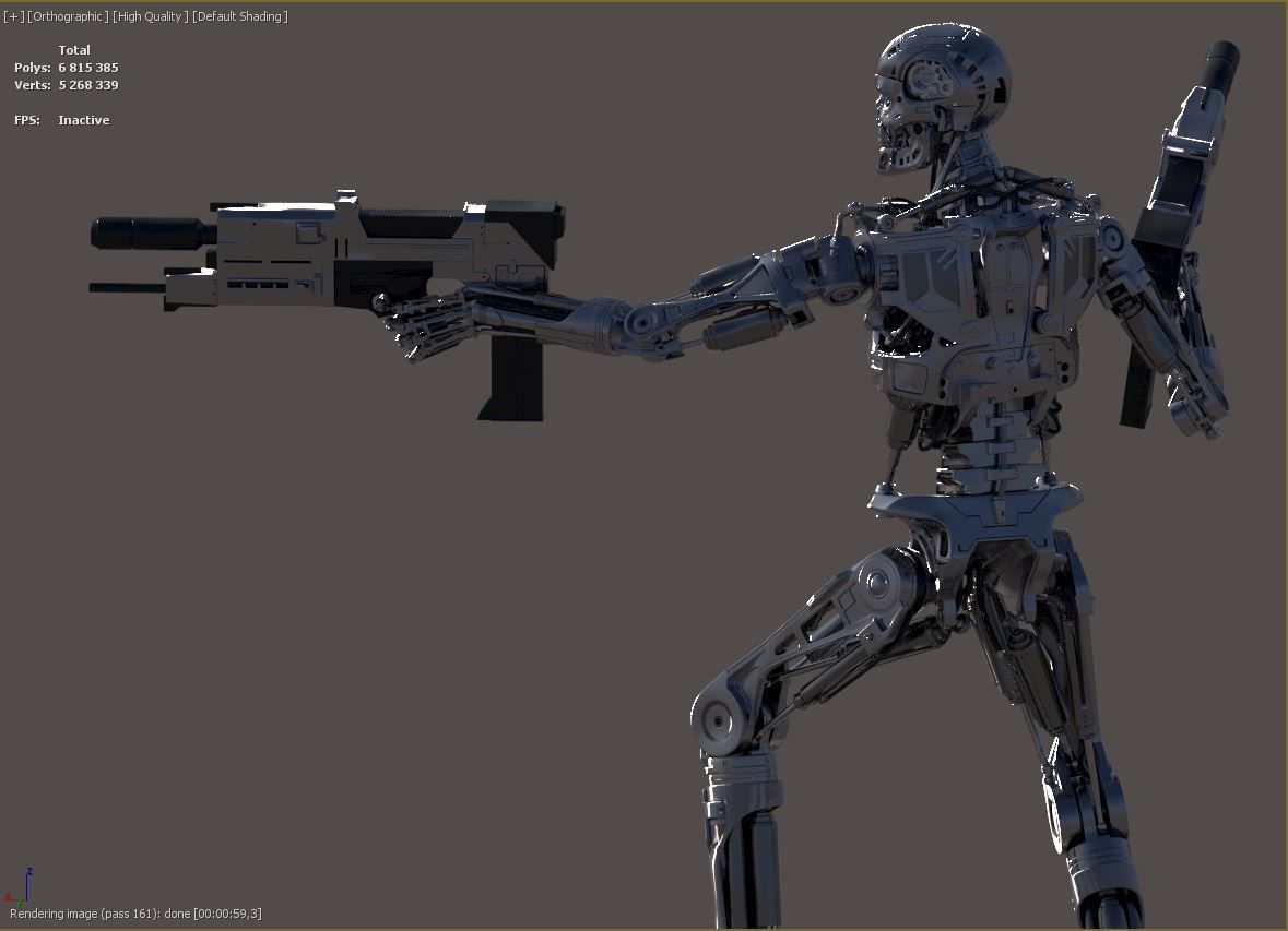 Terminator T-800 Judgment Day 3D model 3D printable | CGTrader