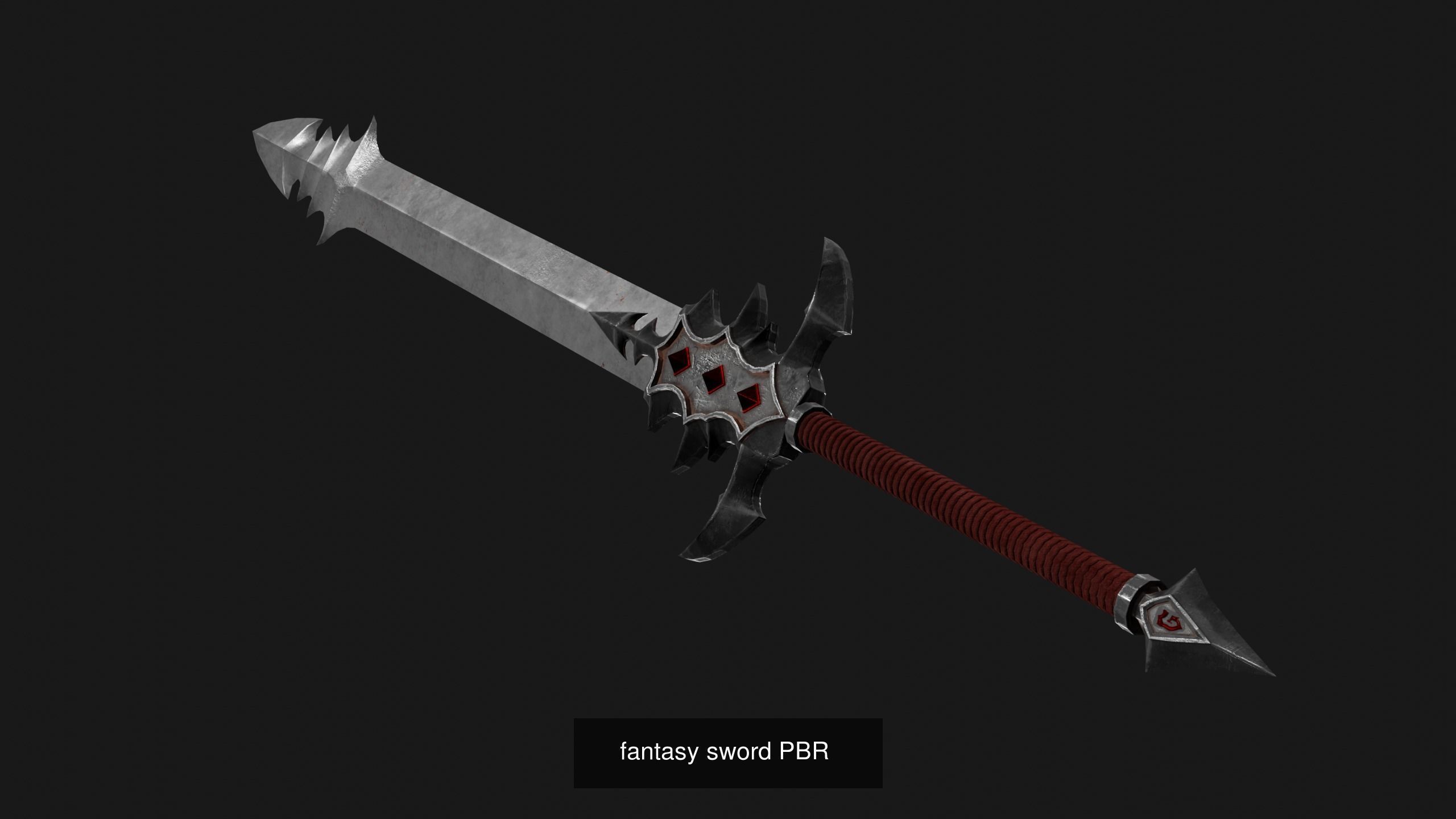 Fantasy sword Collection VR / AR / low-poly | CGTrader