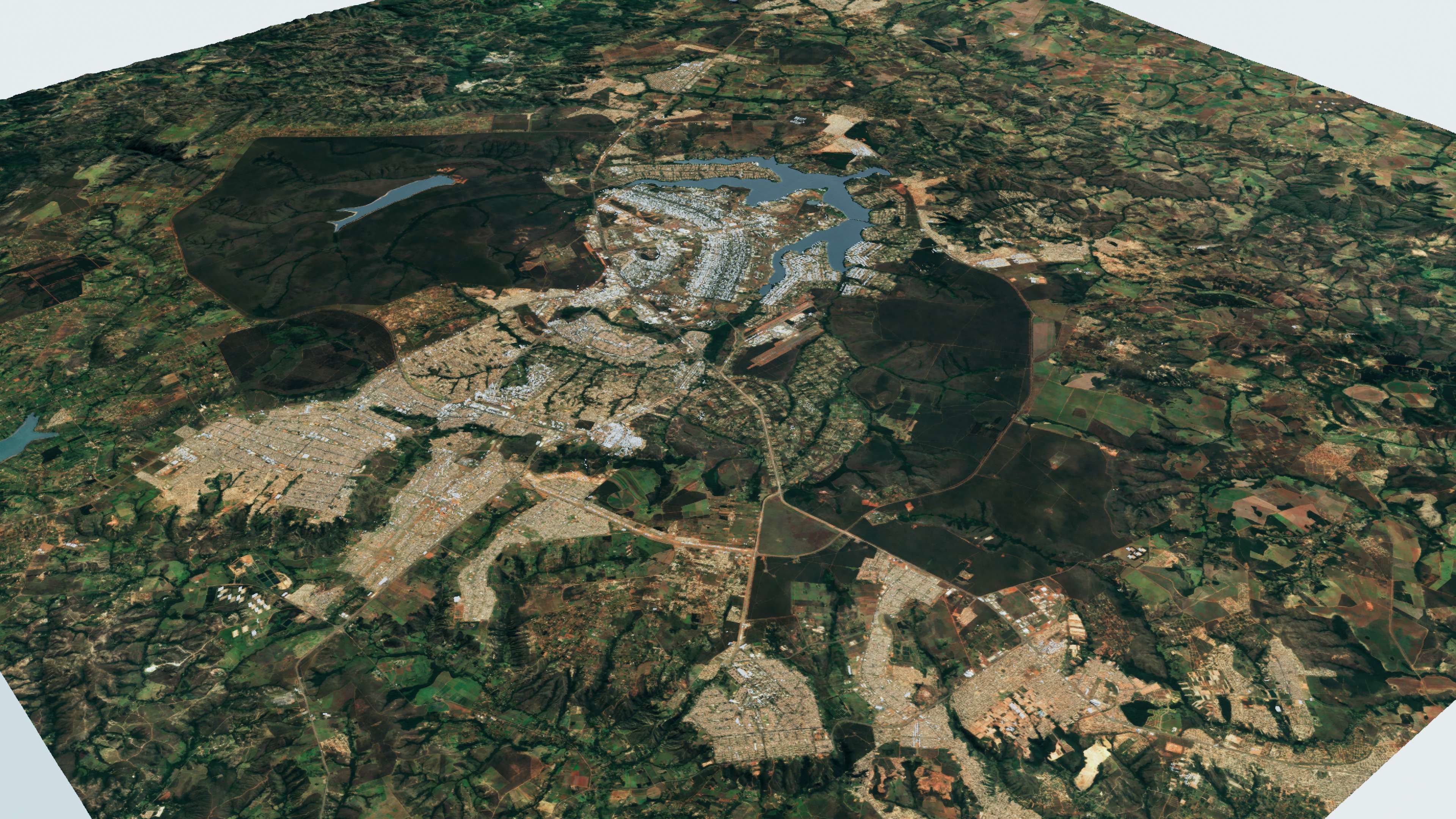 Brasilia Brazil City Landscape 3D Model 3D model | CGTrader