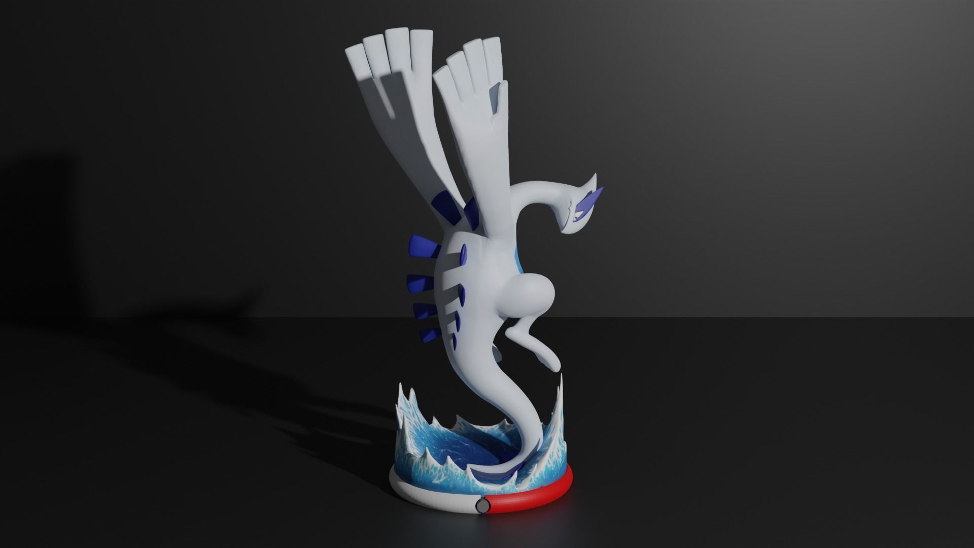 Lugia pokemon 3D print model 3D model 3D printable | CGTrader