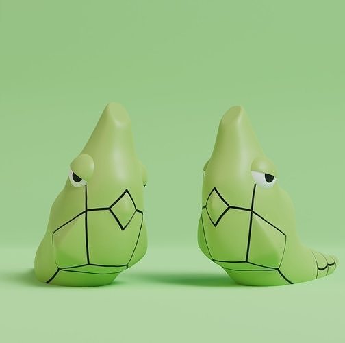 Pokemon - Metapod with 2 poses 3D model 3D printable | CGTrader