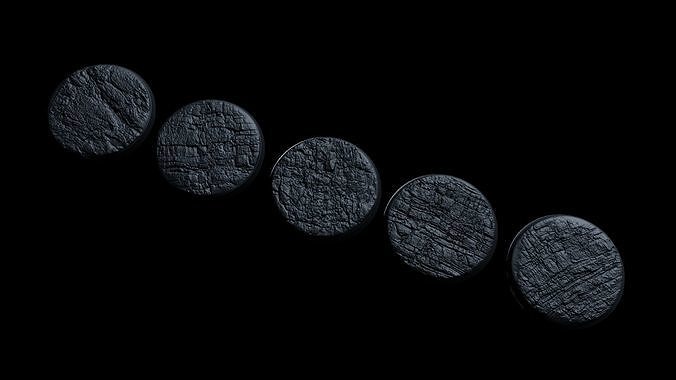 Lava bases 3D model 3D printable | CGTrader